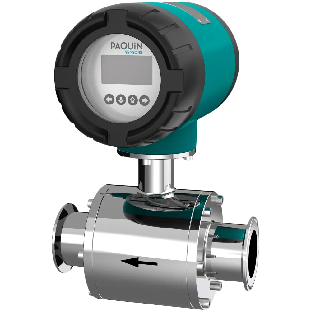 P396 Sanitary Tri-Clamp Electromagnetic Flow Meter